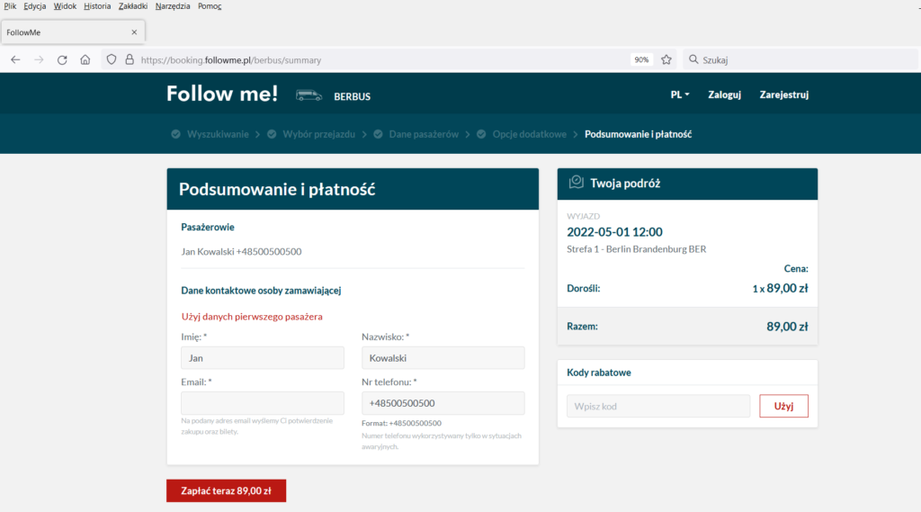 Jak zamówić BERBUS ze Szczecina do Berlina? - Follow me!
